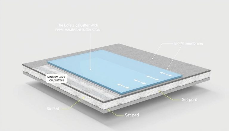 pente toit plat : calcul minimum, relevés EPDM et évacuation des eaux